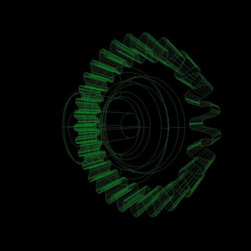 Gear 3D DWG Model for AutoCAD • Designs CAD