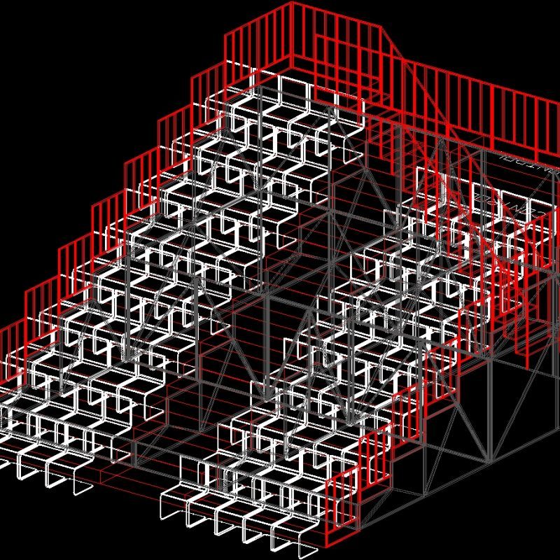 Grandstand Grandstand 3D DWG Model for AutoCAD • Designs CAD
