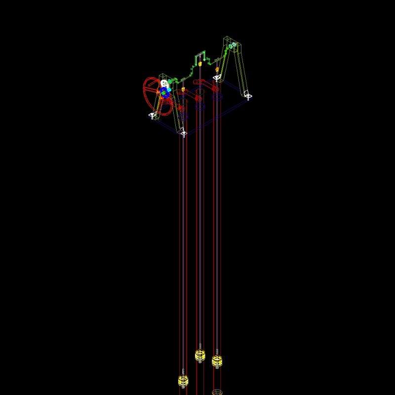 Hand Pump Plungers DWG Block for AutoCAD • Designs CAD