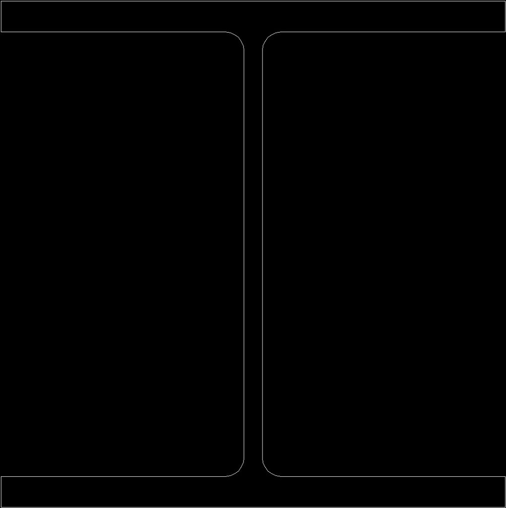 I Beams In Profile DWG Block for AutoCAD • Designs CAD