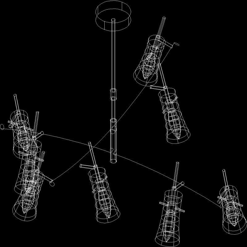 Interior Lighting 3D DWG Model for AutoCAD • Designs CAD