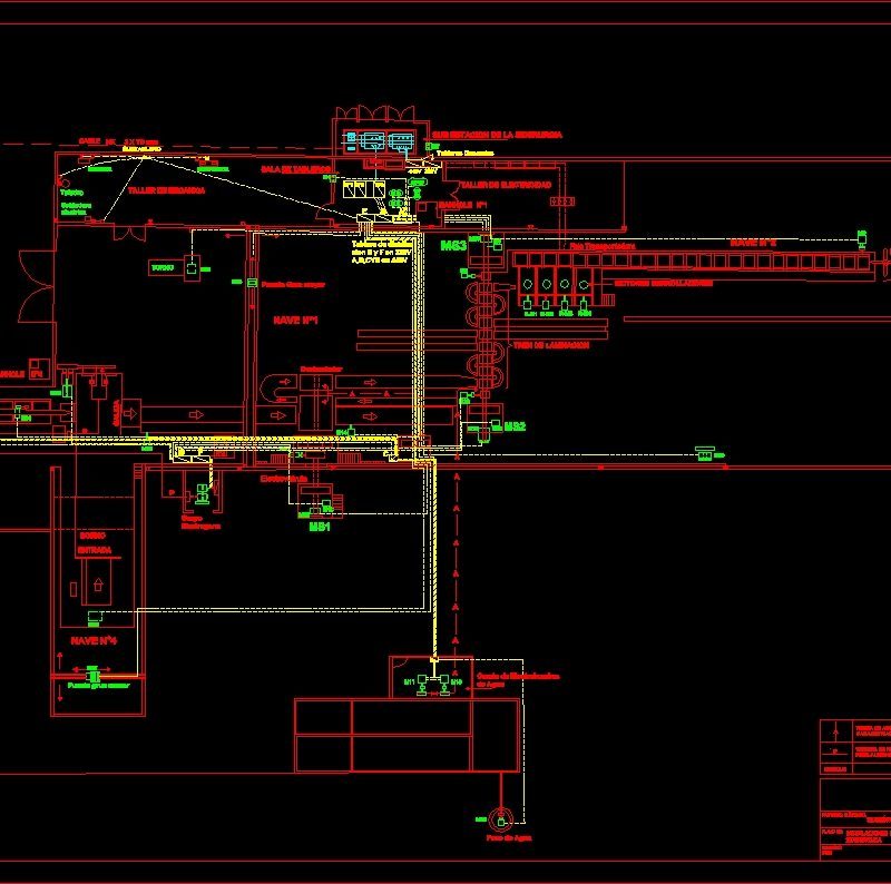 Iron And Steel Industry – Electrical Project DWG Full Project for ...