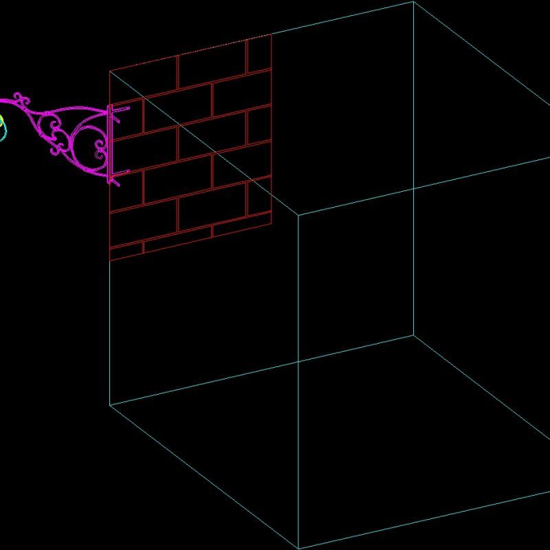 Light Fixture 3D DWG Model for AutoCAD • Designs CAD