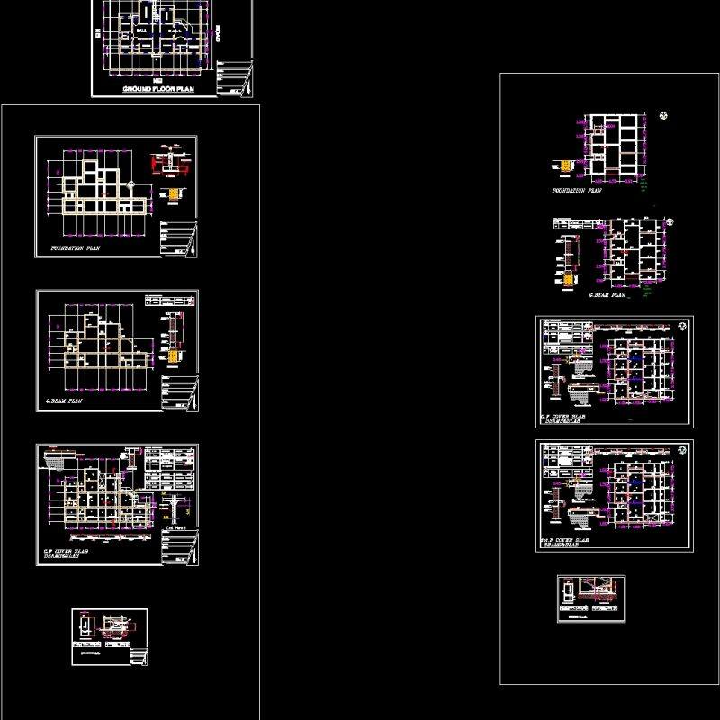 Load Bearing Details DWG Detail for AutoCAD • Designs CAD