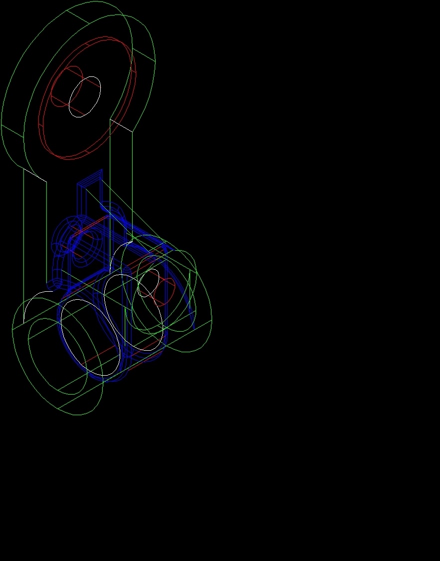 Metal Parts Of Engine Support DWG Block for AutoCAD • Designs CAD