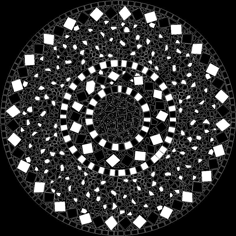 Mosaic DWG Block for AutoCAD • Designs CAD