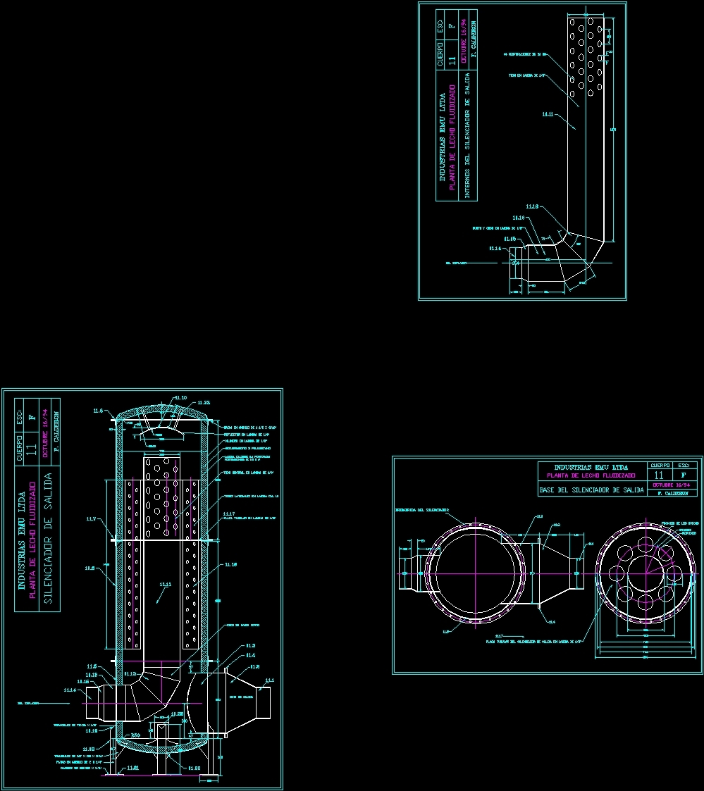 Muffler Exit For Lobar Blower DWG Block for AutoCAD • Designs CAD