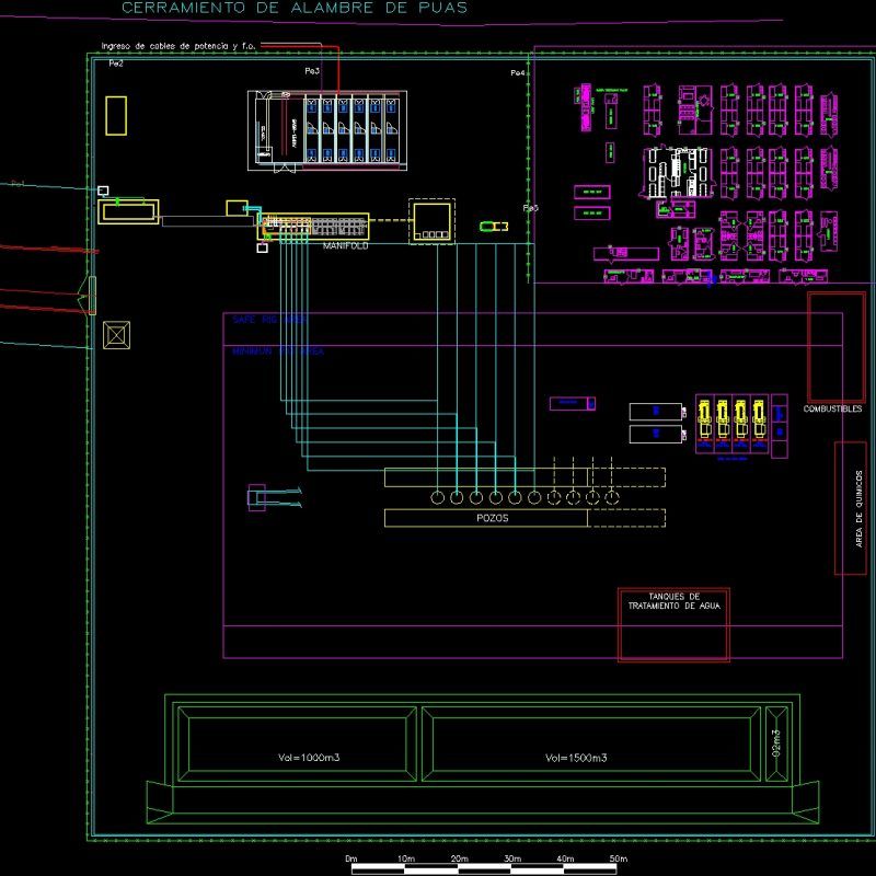 Oil Production Platform DWG Block for AutoCAD • Designs CAD