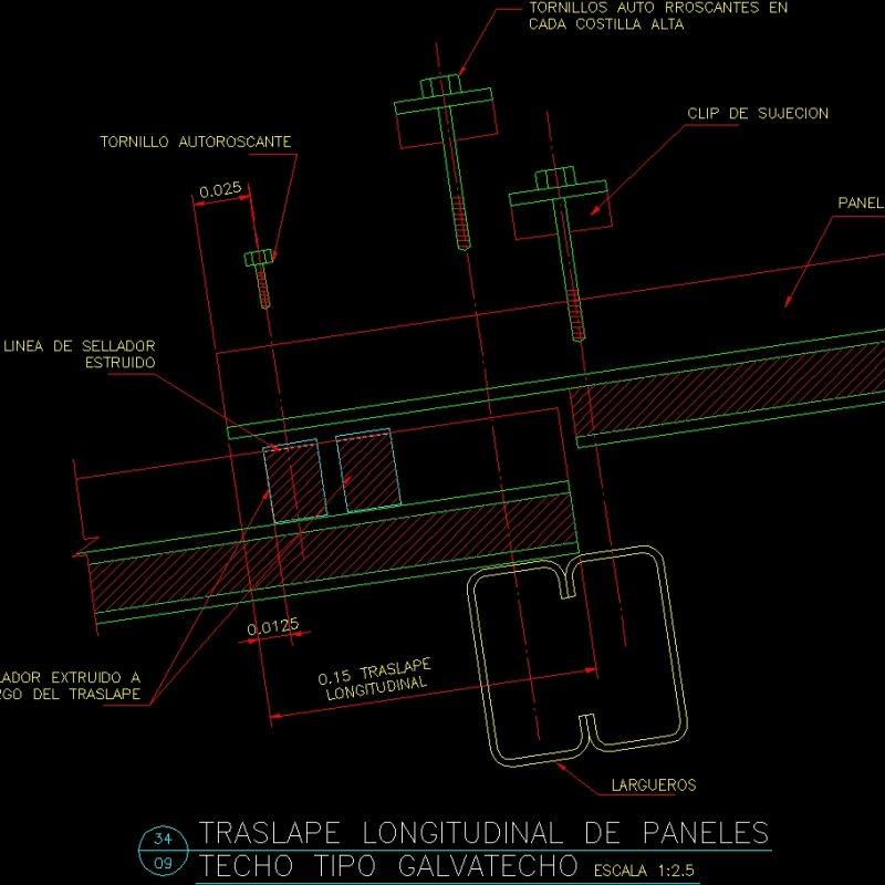 Panel System DWG Detail for AutoCAD • Designs CAD