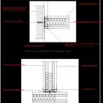Partition Detail Knauf With Brick Masonry 020 DWG Detail for AutoCAD ...