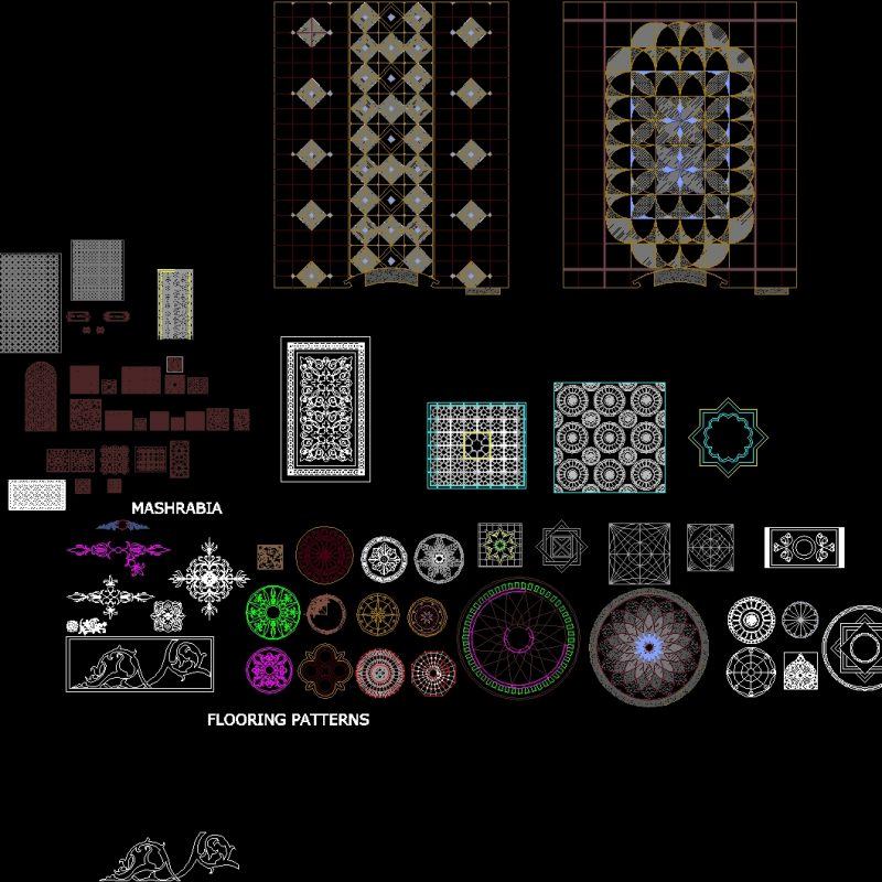 Patterns All DWG Block for AutoCAD • Designs CAD