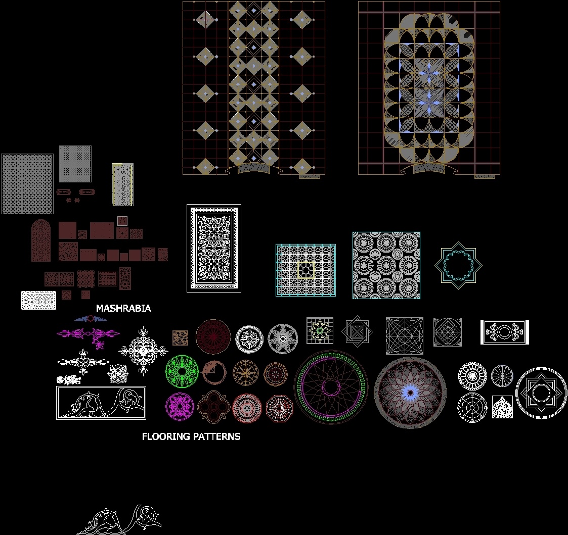 Patterns All DWG Block For AutoCAD Designs CAD