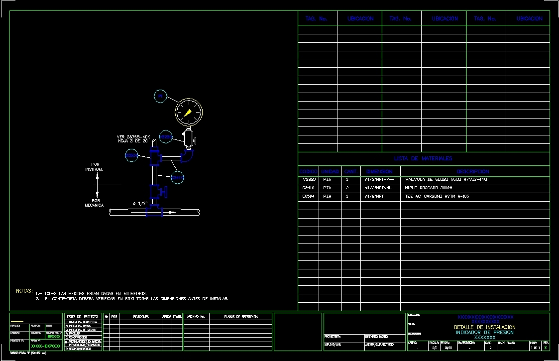 Pressure Indicator DWG Detail For AutoCAD Designs CAD