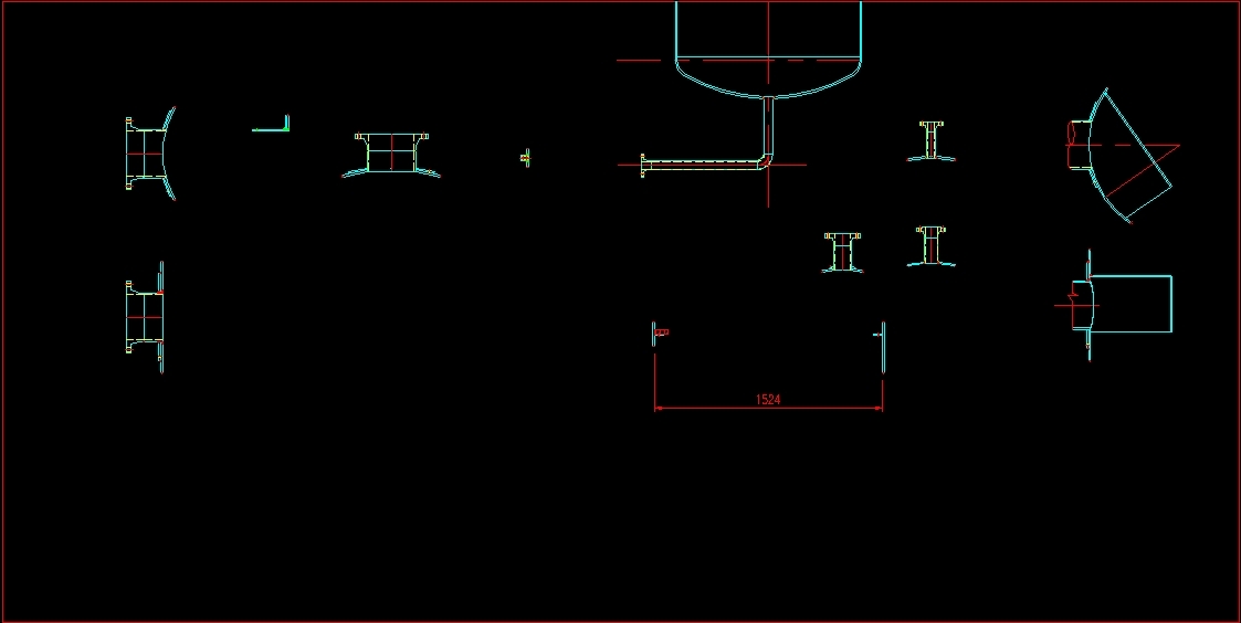 Pressure Tank DWG Detail for AutoCAD • Designs CAD