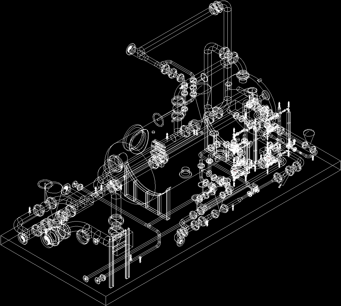 Production Separator 3D DWG Model for AutoCAD • Designs CAD