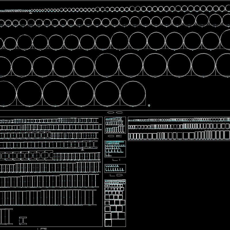 Profile Geometry DWG Block for AutoCAD | DesignsCAD