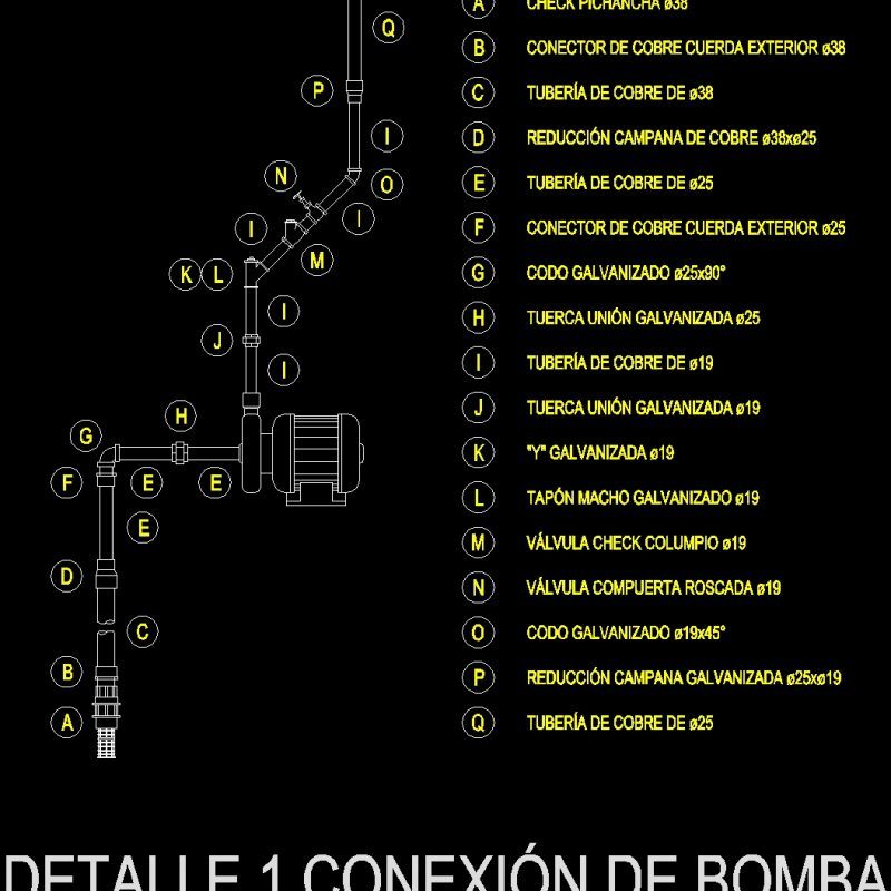Pump Detail DWG Detail for AutoCAD • Designs CAD