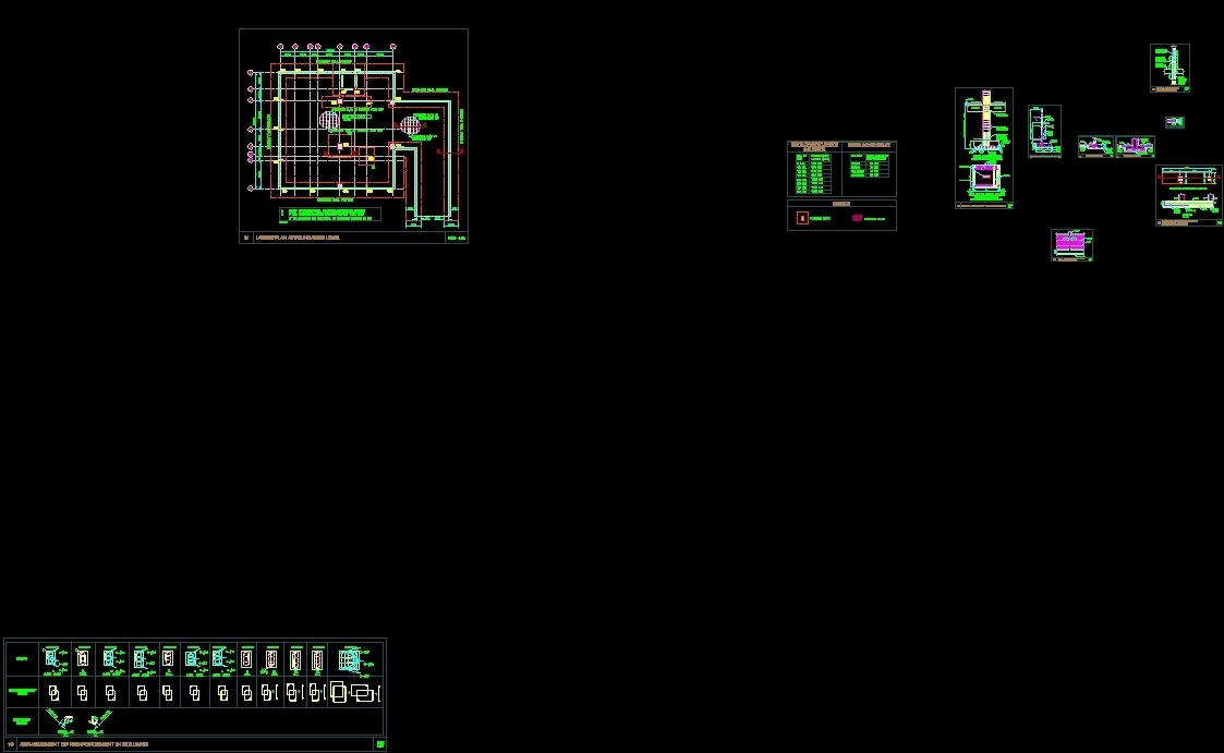 Raft Foundation DWG Block for AutoCAD • Designs CAD