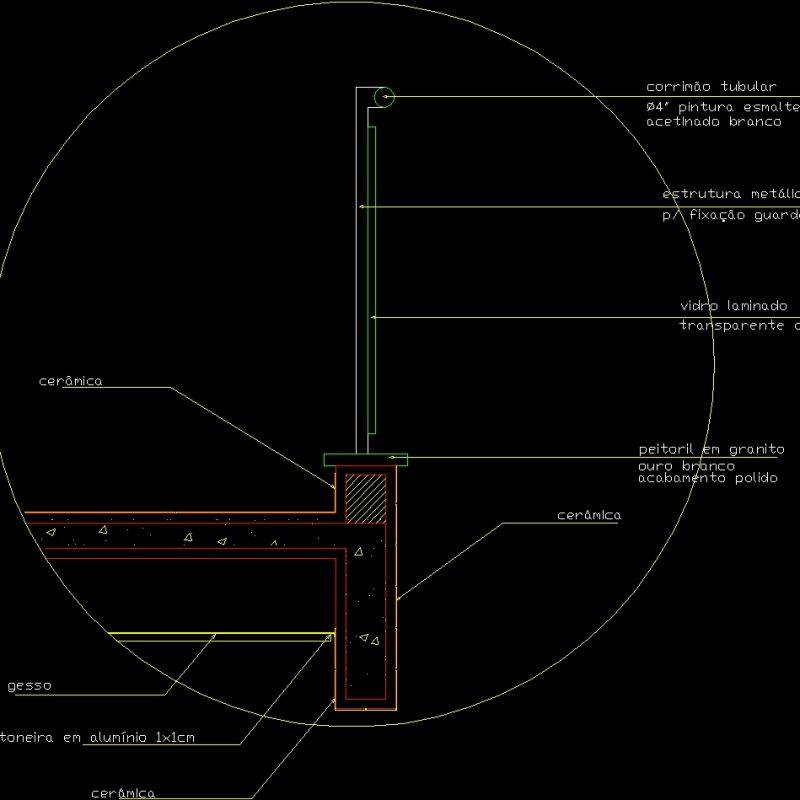 Railing DWG Detail for AutoCAD • Designs CAD