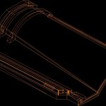 Roman Ceramic Roof Tile 3D DWG Model for AutoCAD • Designs CAD