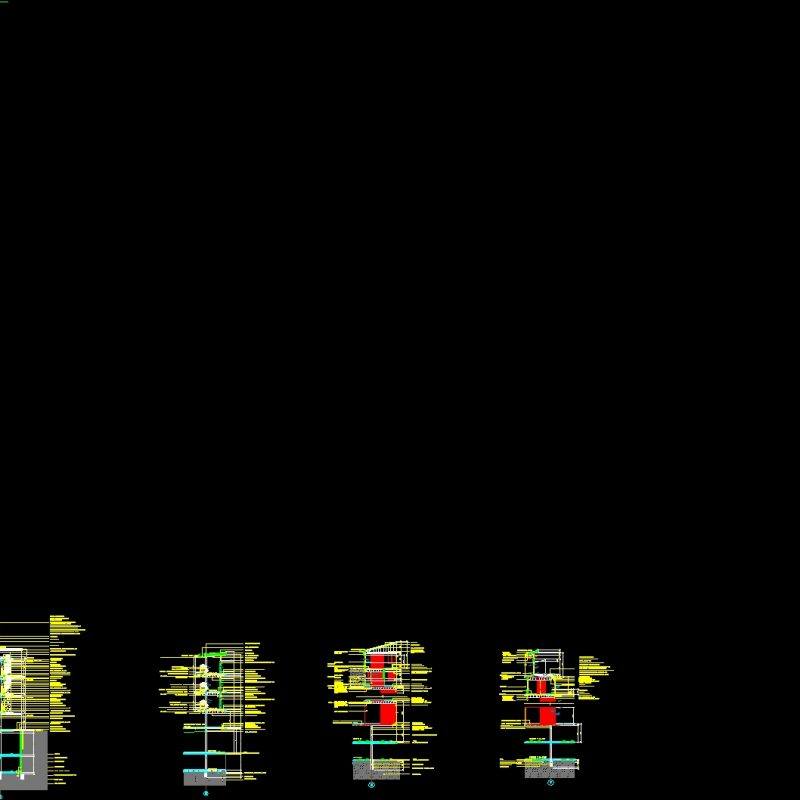 Sections By Facade DWG Section for AutoCAD | DesignsCAD