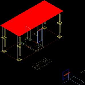 Security Checkpoint DWG Block for AutoCAD • Designs CAD