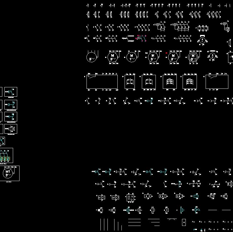 Simbologia Project - Electricity 2D DWG Full Project for AutoCAD ...