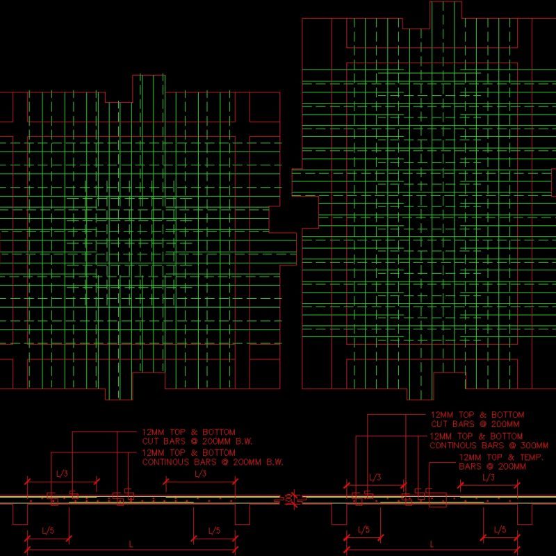 Slab DWG Detail for AutoCAD • Designs CAD