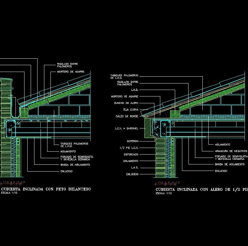 Sloped DWG Detail for AutoCAD • Designs CAD