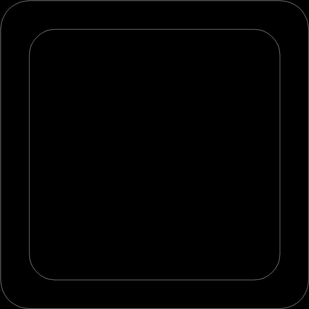 Square Tube DWG Block for AutoCAD • Designs CAD