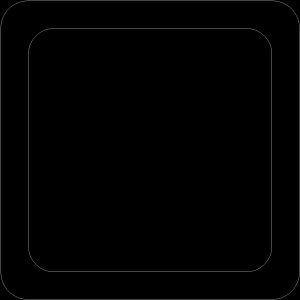 Square Tube DWG Block for AutoCAD • Designs CAD