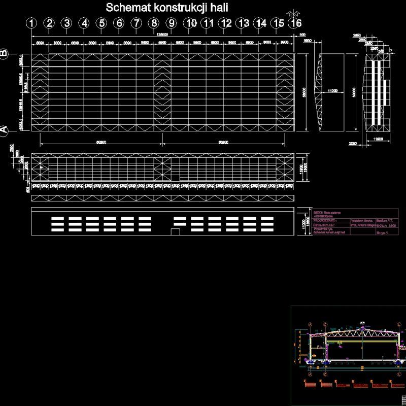 Steel Bulding DWG Block for AutoCAD • Designs CAD