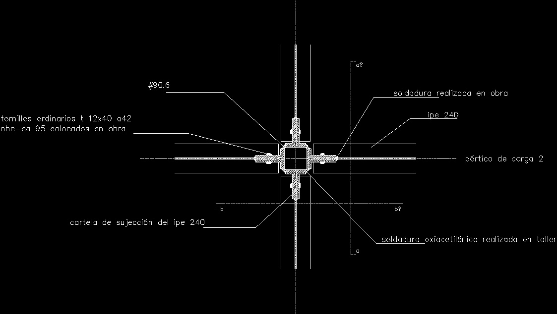 Steel Columns To Steel Slab DWG Detail for AutoCAD • Designs CAD