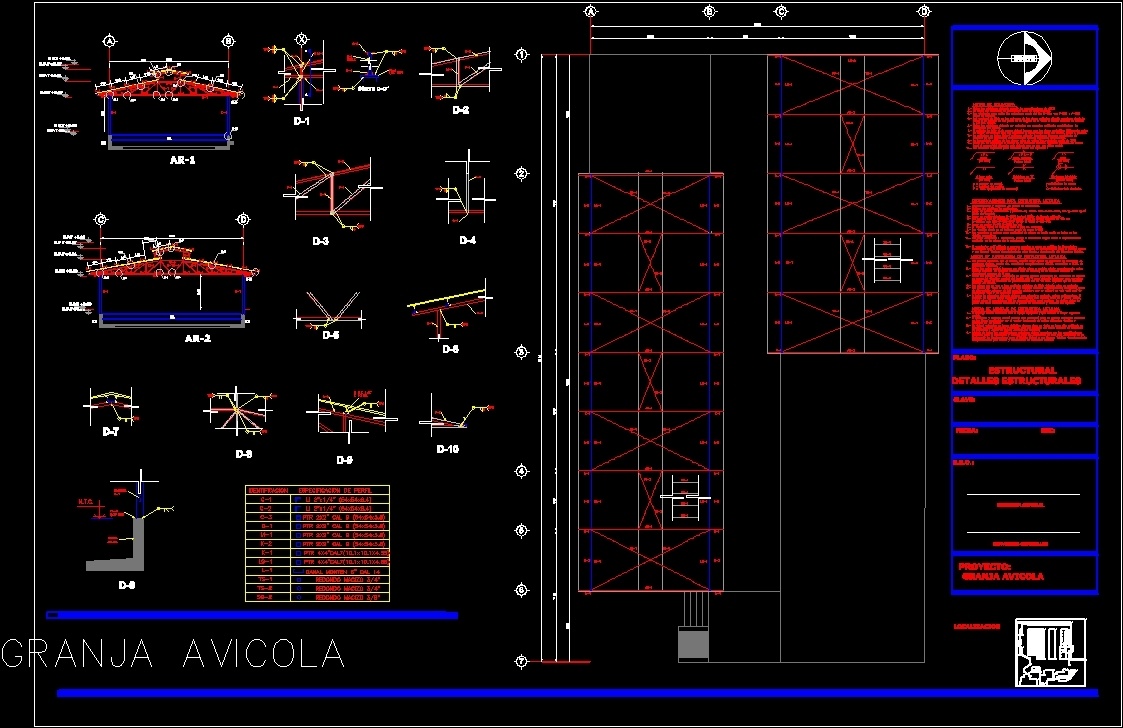 Steel Plate Roof--Construction Details DWG Full Project for AutoCAD ...