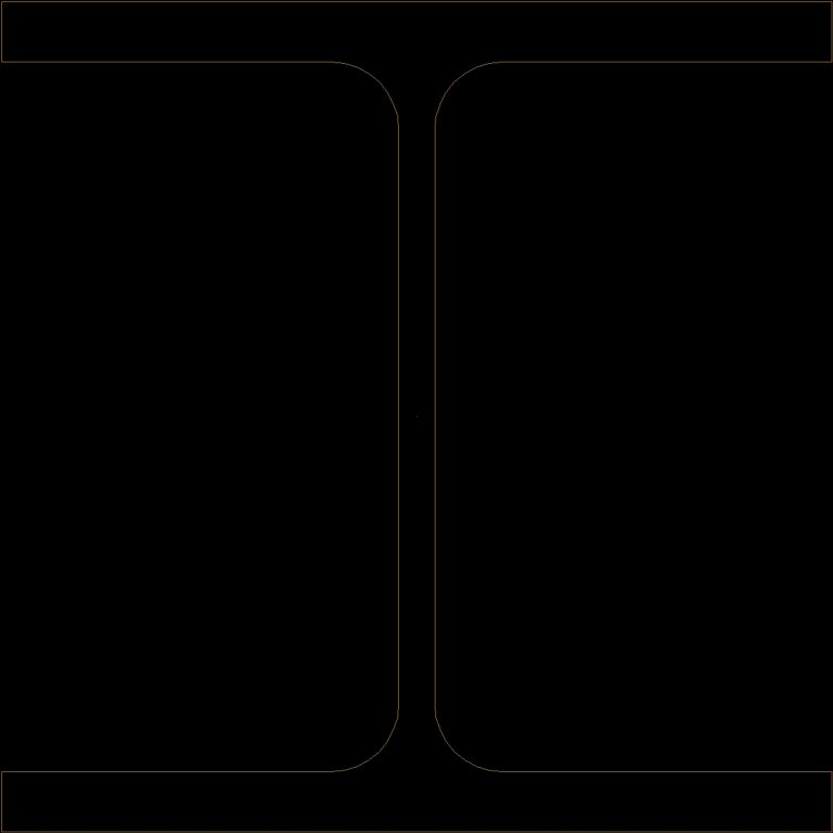 Structural Profiles Heb DWG Section for AutoCAD • Designs CAD