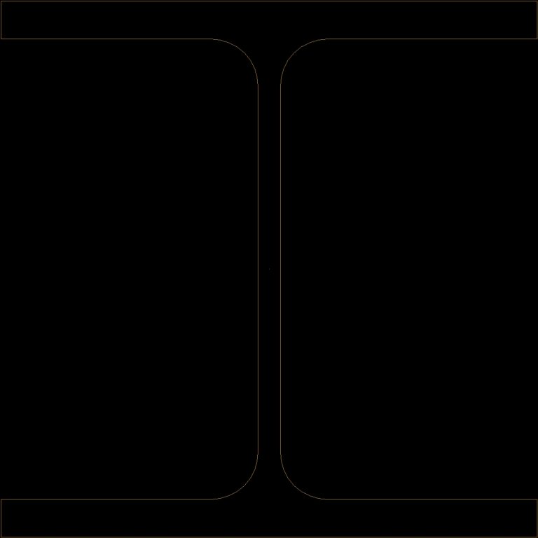 Structural Profiles Heb DWG Section for AutoCAD • Designs CAD