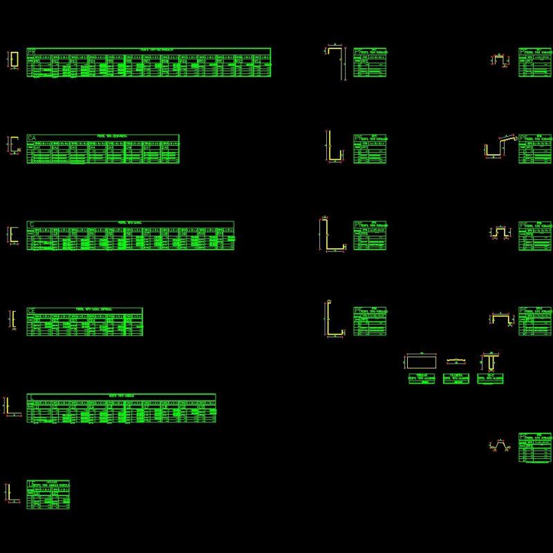 Structural Steel Single DWG Section for AutoCAD • Designs CAD
