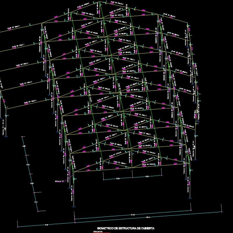 Structural Steel Warehouse DWG Block for AutoCAD • Designs CAD
