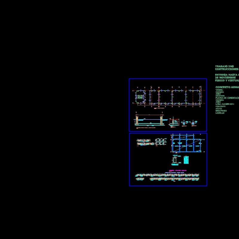 Structural System DWG Detail for AutoCAD • Designs CAD