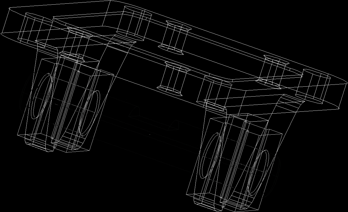 Support Restraint Rocking 3D DWG Model for AutoCAD • Designs CAD
