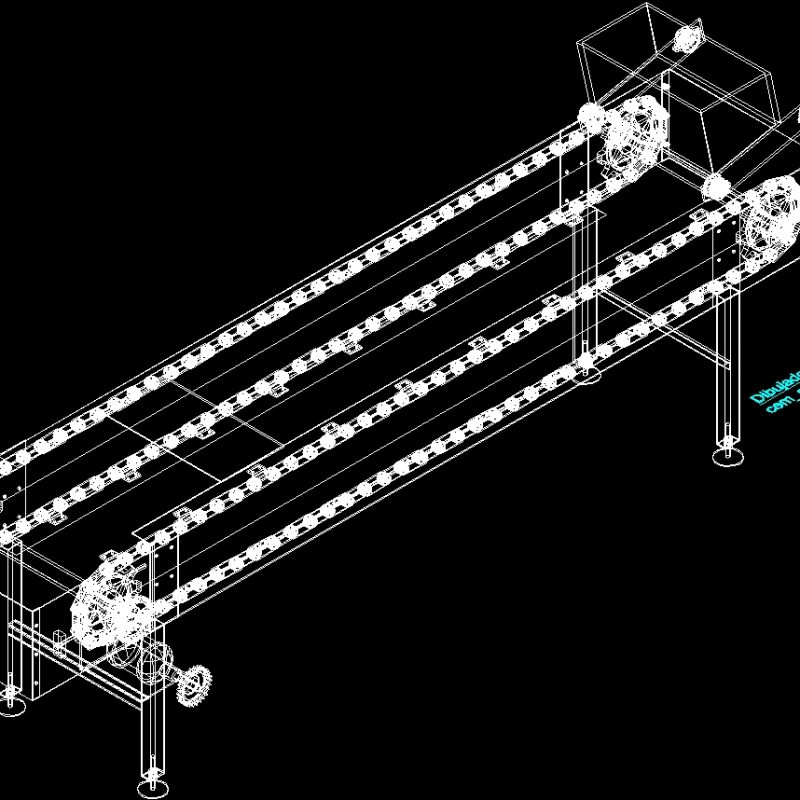 Transporting Machine DWG Block for AutoCAD • Designs CAD
