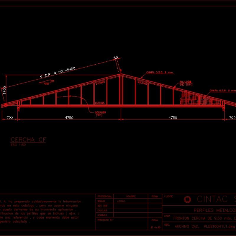 Truss Structure DWG Detail for AutoCAD • Designs CAD