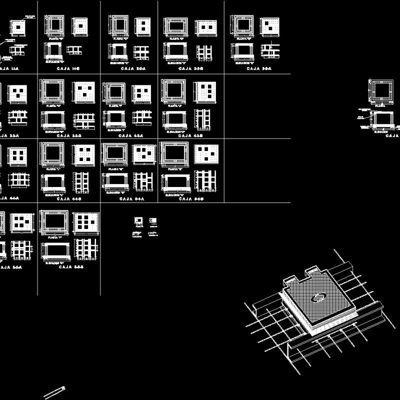 Typical Box DWG Block for AutoCAD • Designs CAD