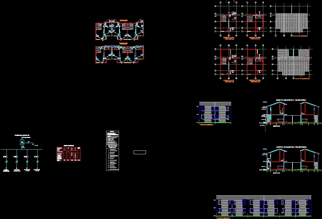 Typical House ; Electric DWG Block for AutoCAD • Designs CAD