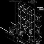 Unit Electrical Meters Box, Apartment Building, Buenos Aires DWG Block ...