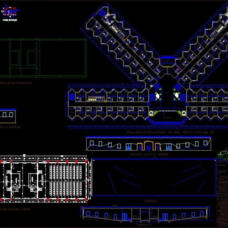 University DWG Plan for AutoCAD • Designs CAD