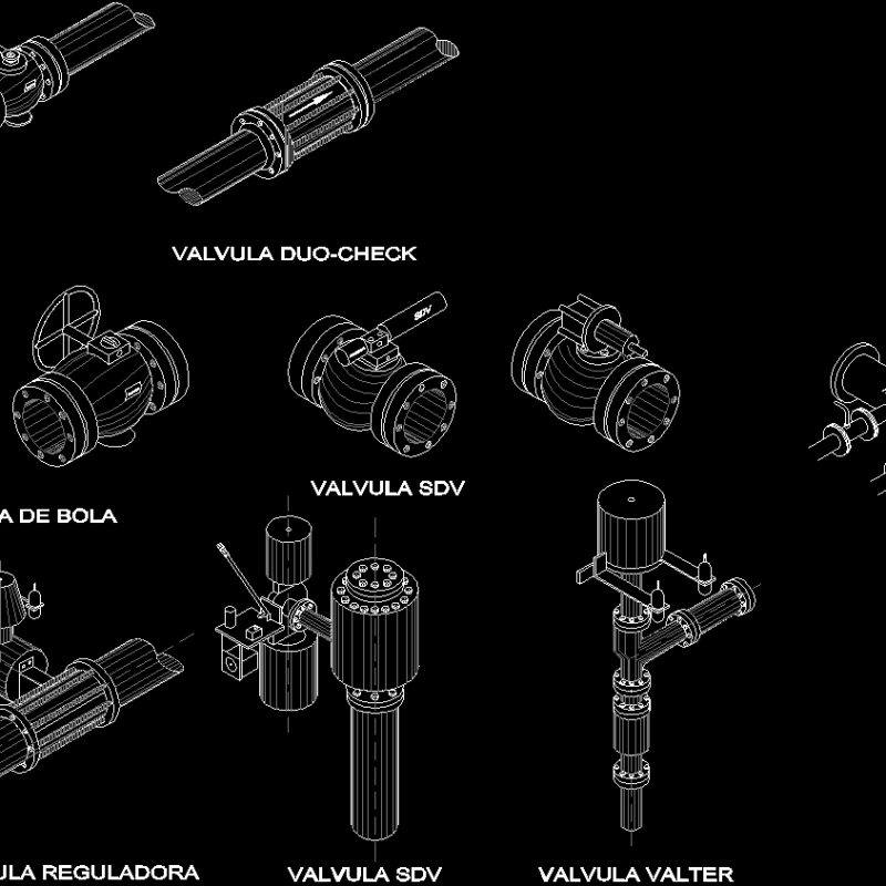 Valve - Isometric DWG Block for AutoCAD • Designs CAD