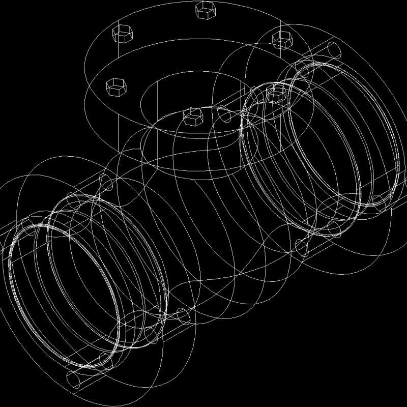 Valve Check Diameter 6 150 Pounds DWG Block for AutoCAD • Designs CAD