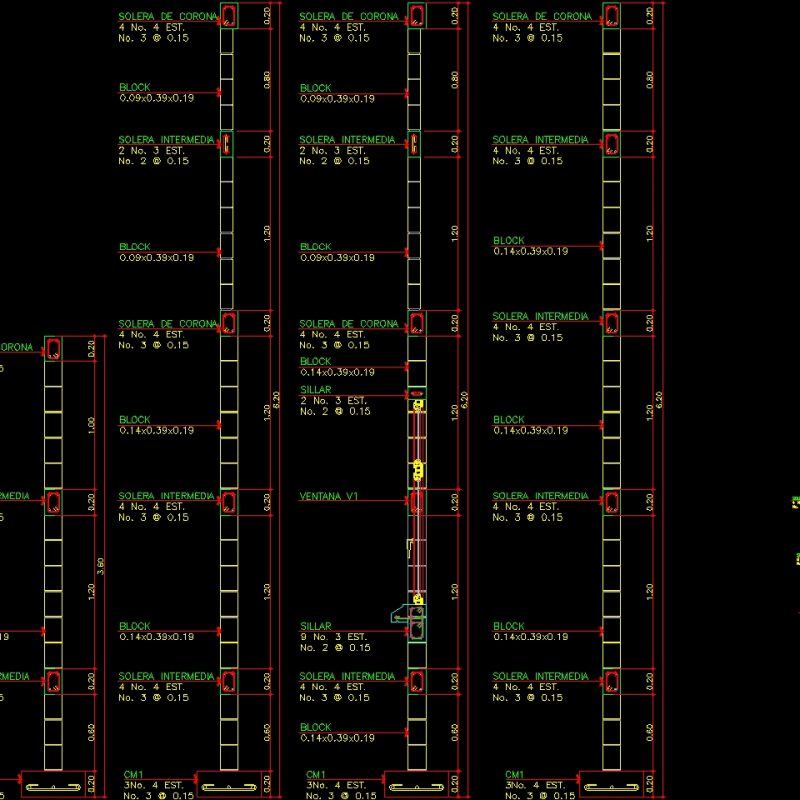 Wall Sections DWG Section for AutoCAD • Designs CAD