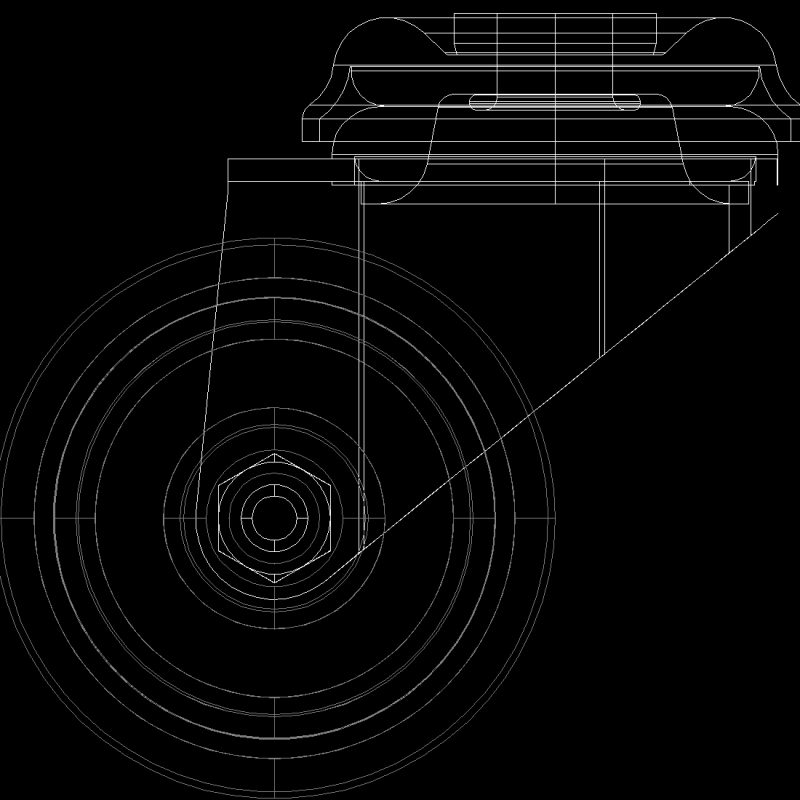 Wheel 3D DWG Model for AutoCAD • Designs CAD